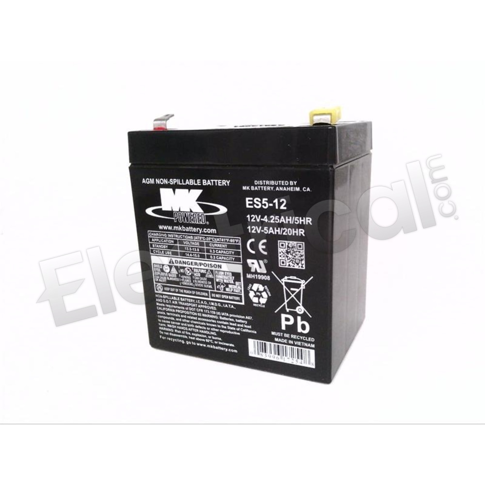 Mk Battery ES5-12 Battery Power Supply