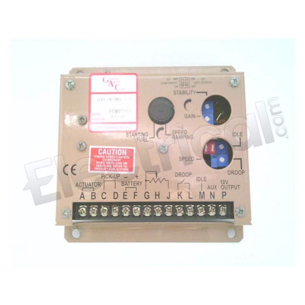 ESD5221 Governors America Control Automation