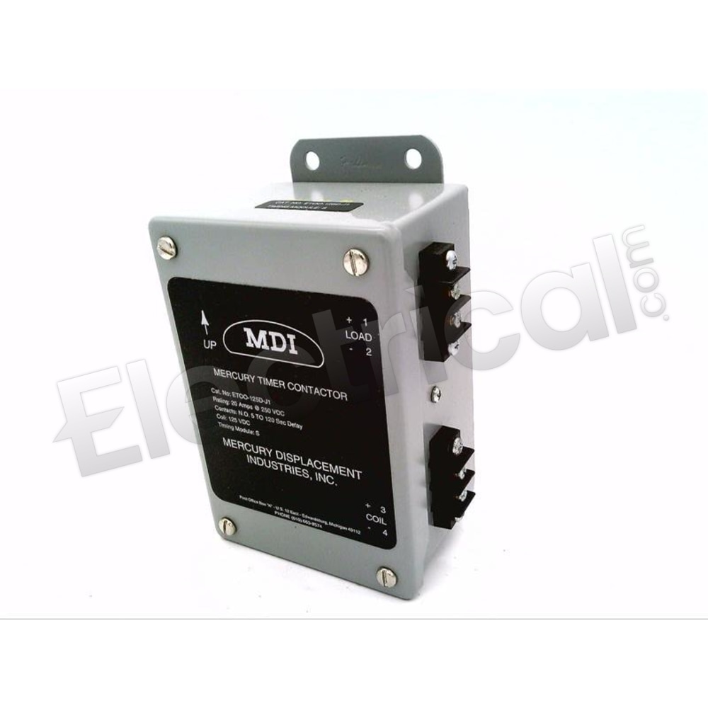 MDI ETOO-125D-J1 Contactor Motor Control