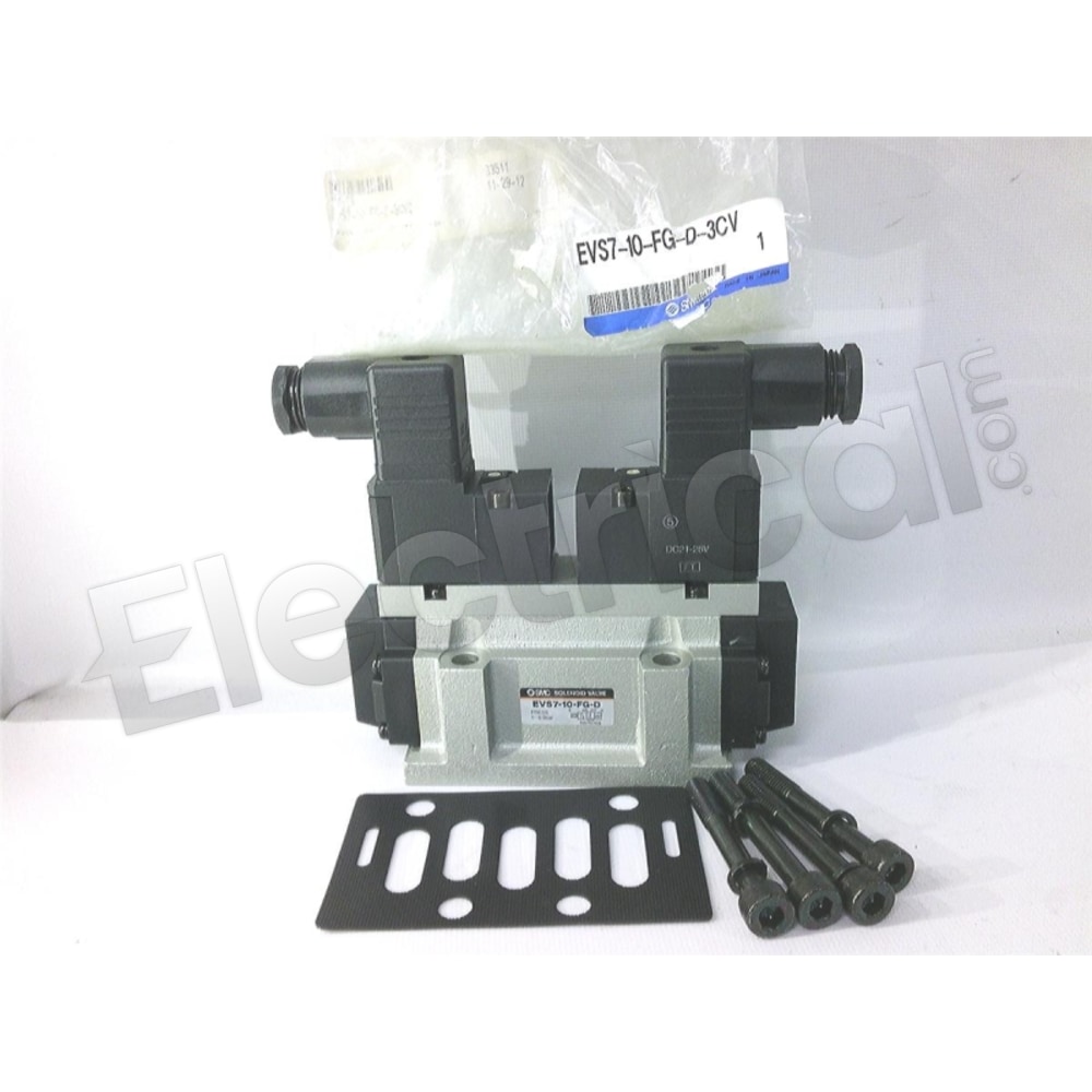 SMC EVS7-10-FG-D-3CV Solenoid Valve Valve