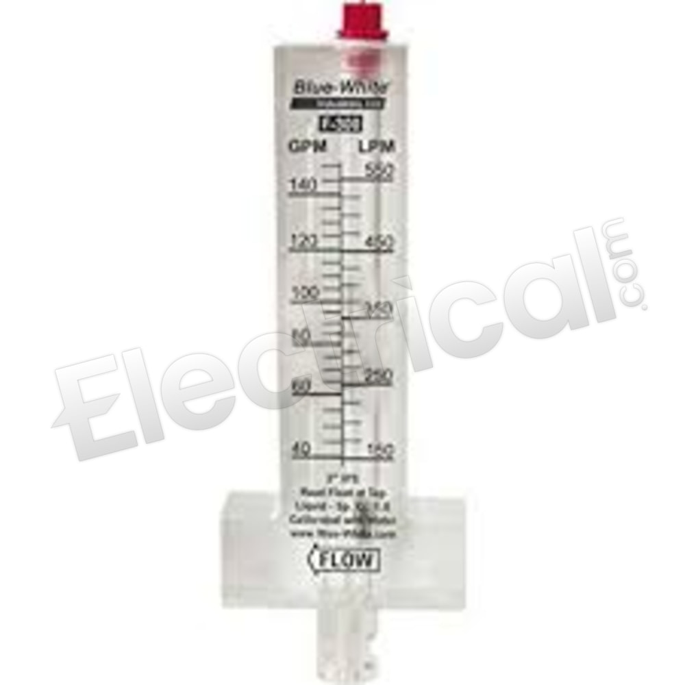 Blue White F-30200P Hydraulic Flow Meter & Gauge Hydraulic