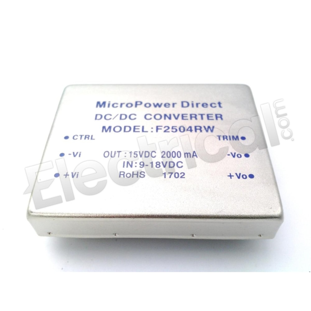 Micropower F2504RW Voltage Regulator Automation