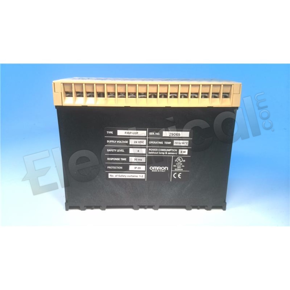 Omron F3SP-U2P Safety Controller Safety Systems