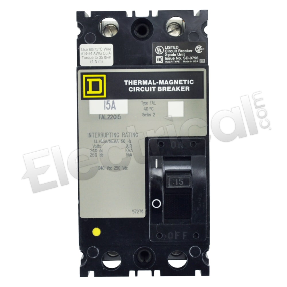 Square D FAL24020 Molded Case Circuit Breaker