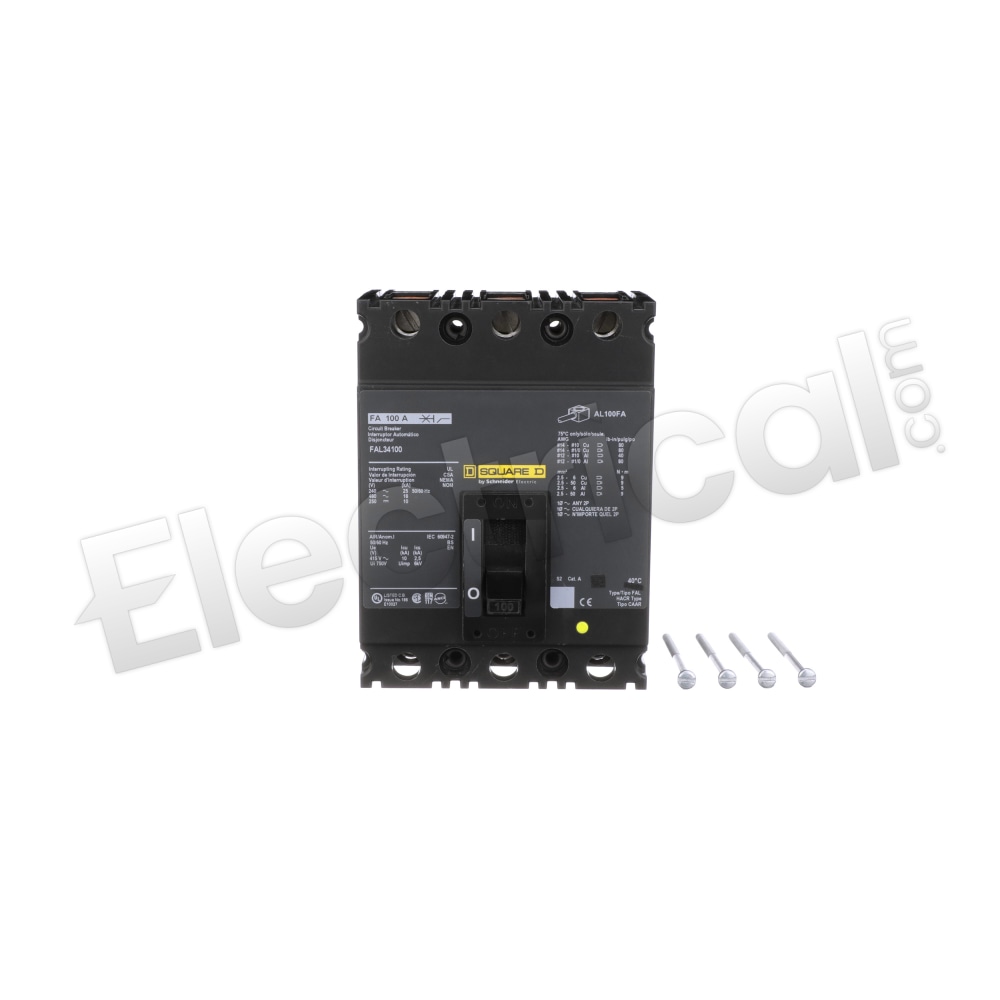 Square D FAL34100 Molded Case Circuit Breaker