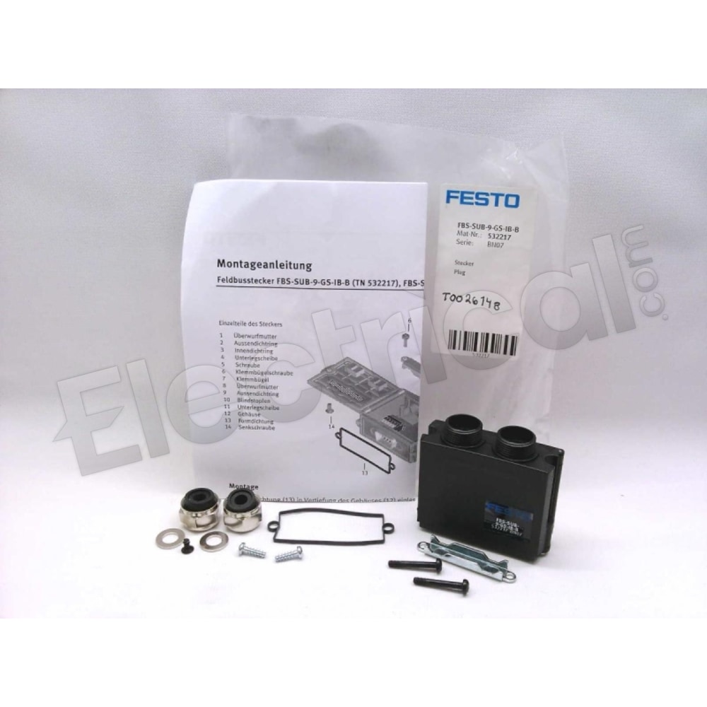 Festo FBS-SUB-9-GS-IB-B Connector/Terminal/Pin Electrical Component