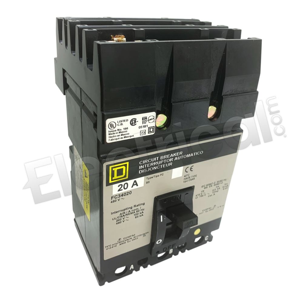 Square D FC34030 Molded Case Circuit Breaker