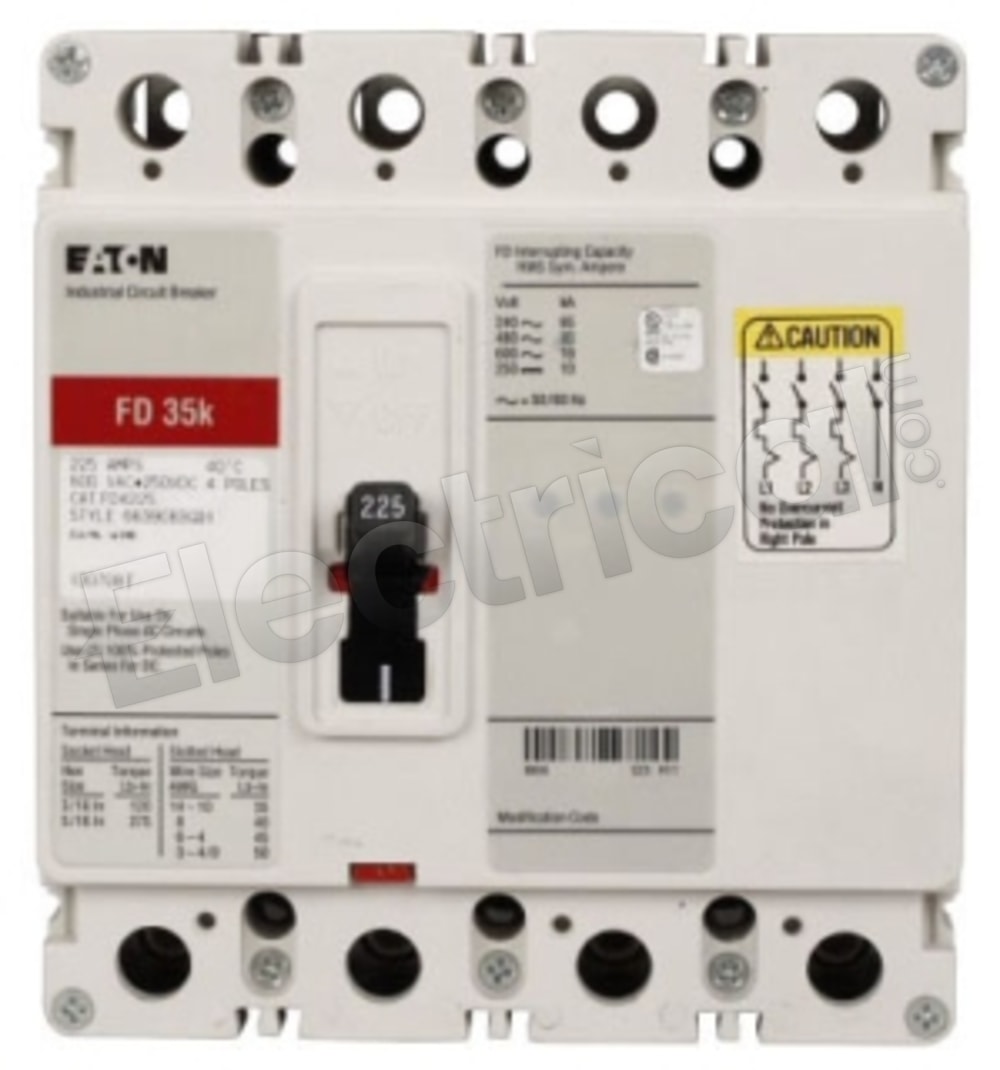 Cutler Hammer Eaton FD4030L Molded Case Circuit Breaker