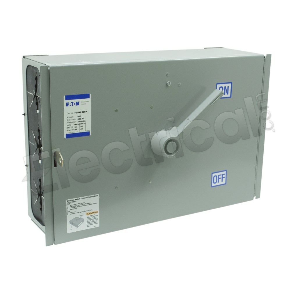 Cutler Hammer FDPW366R Panel Mount Switch