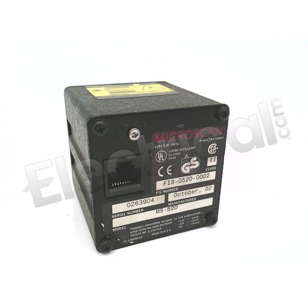 Omron FIS-0520-0002 Bar Code Scanner Industrial Bar Code Equipment