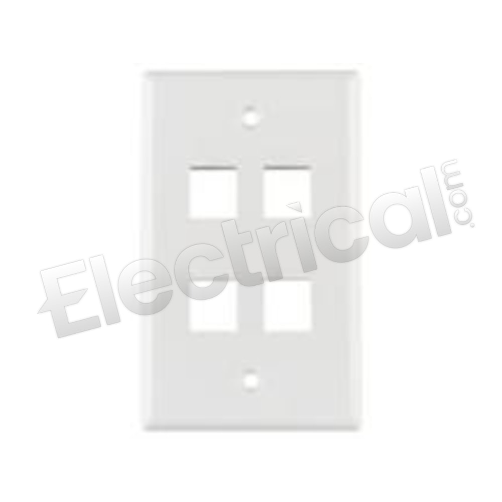 Hellermann Tyton FPQUAD-W Wall Plate Electrical Product