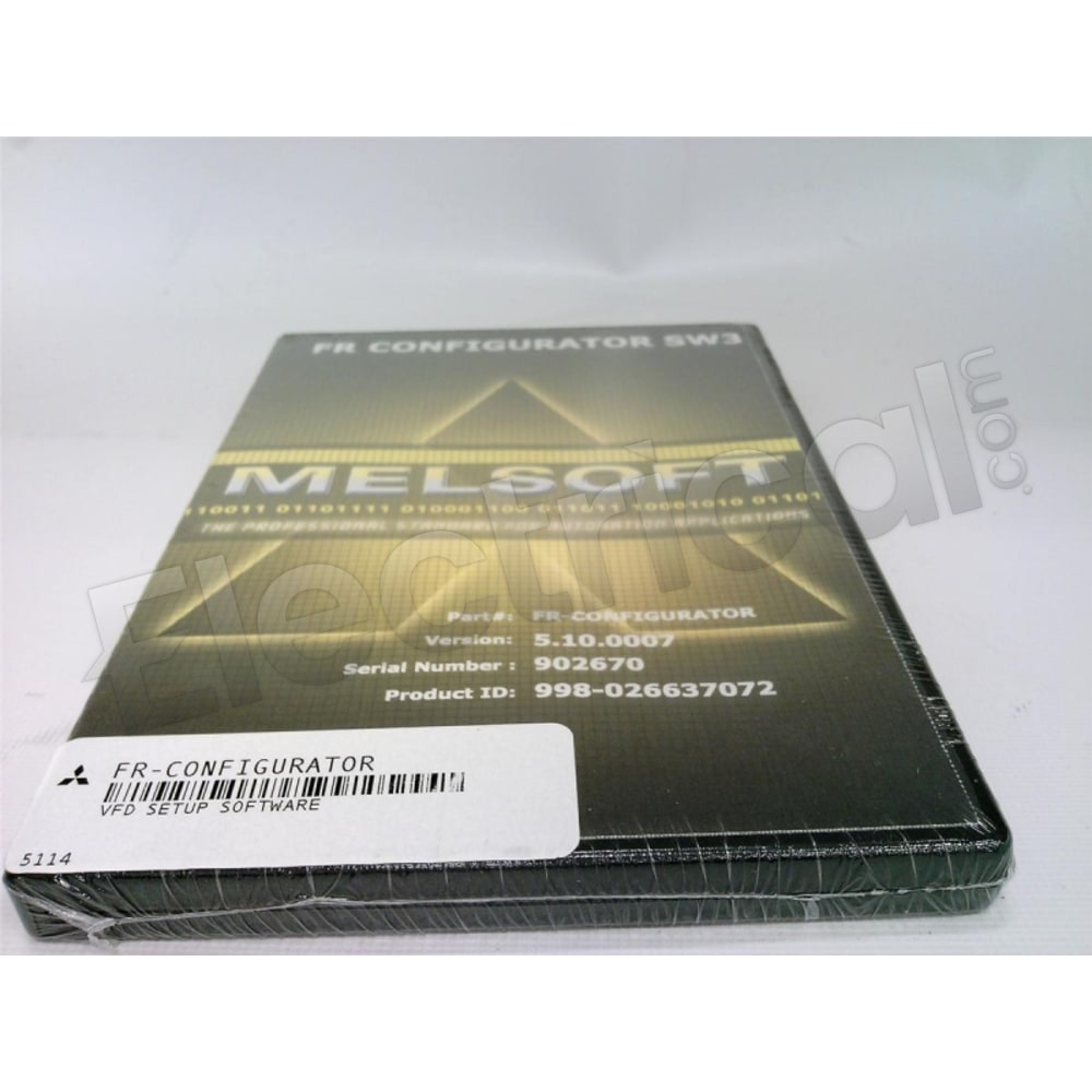 Mitsubishi FR-CONFIGURATOR PLC Software Automation