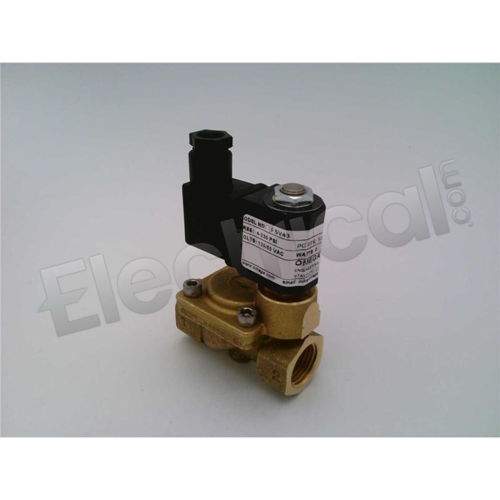 Omega Engineering FSV43 Solenoid Valve Valve