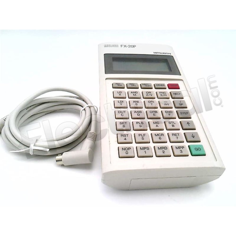 Mitsubishi FX-20P-E-SET0 PLC Programmer Automation