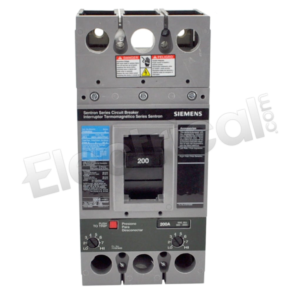 Siemens FXD63S250A Molded Case Circuit Breaker