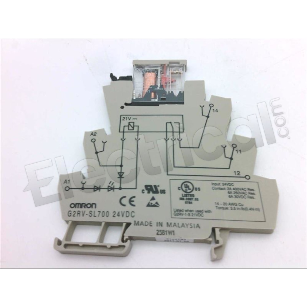 Omron G2RV-SL700-24VDC Fuse Part And Accessory Fuse
