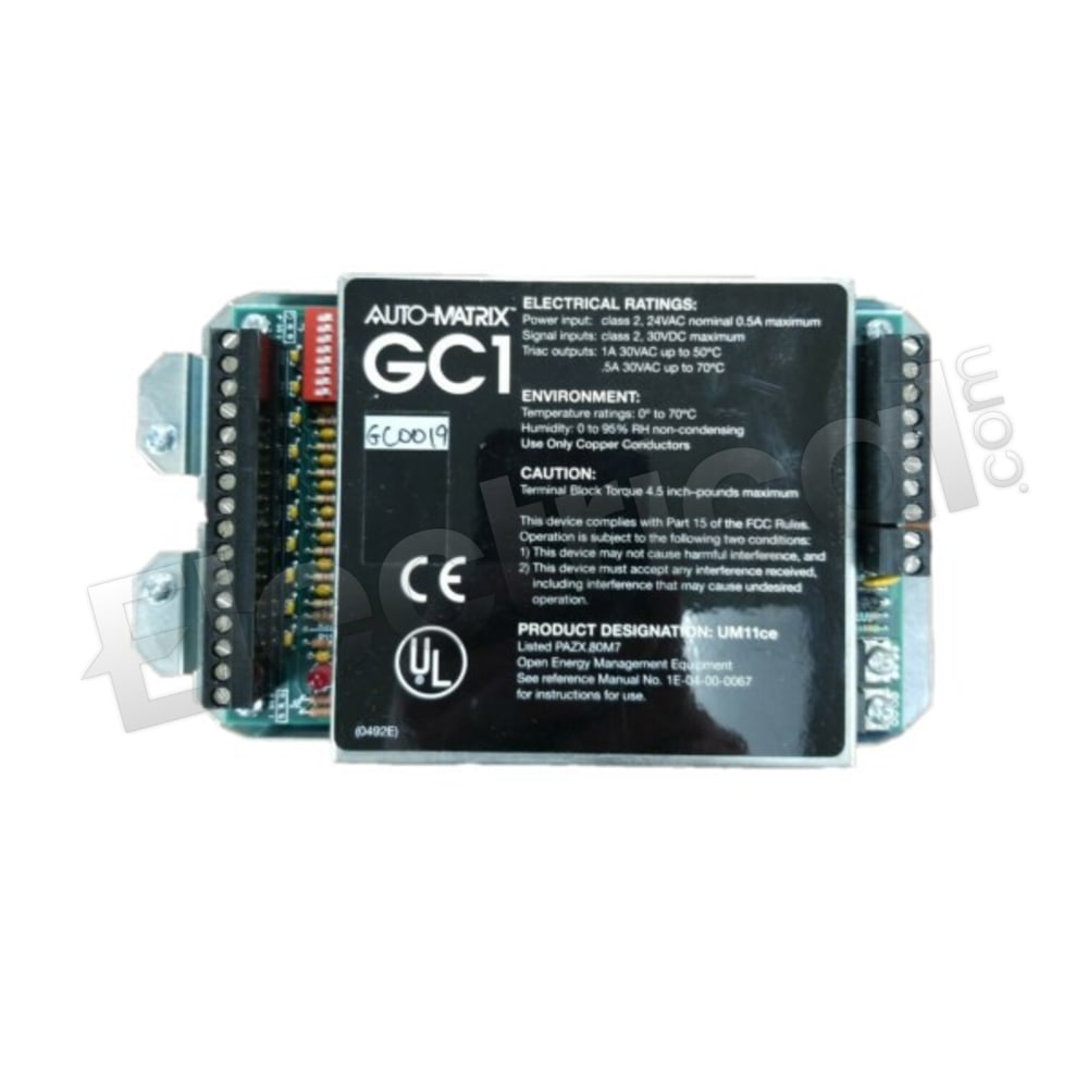 American Auto Matrix GC1 HVAC Control System Board HVAC