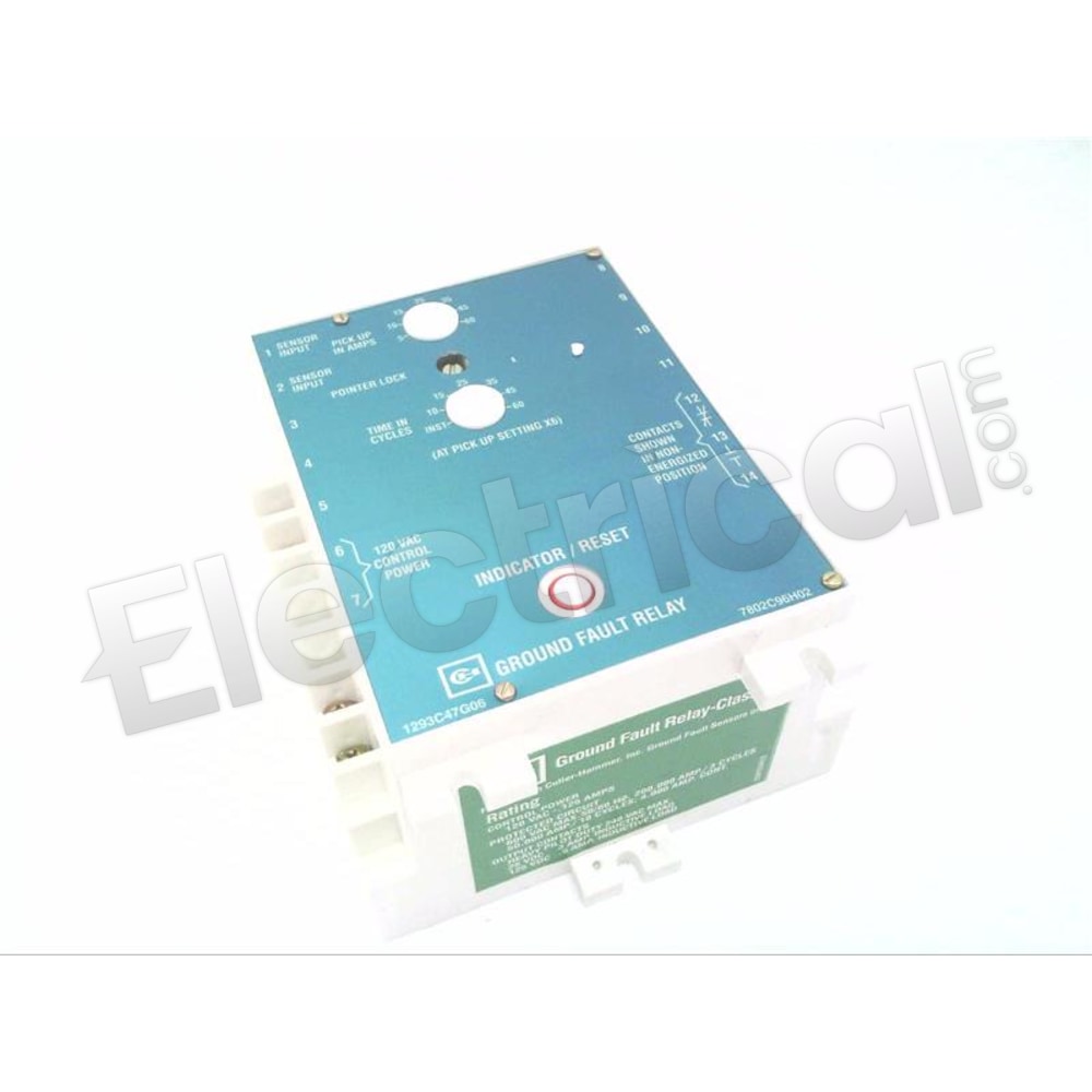 Eaton GFR60M Ground Fault Relay Relay