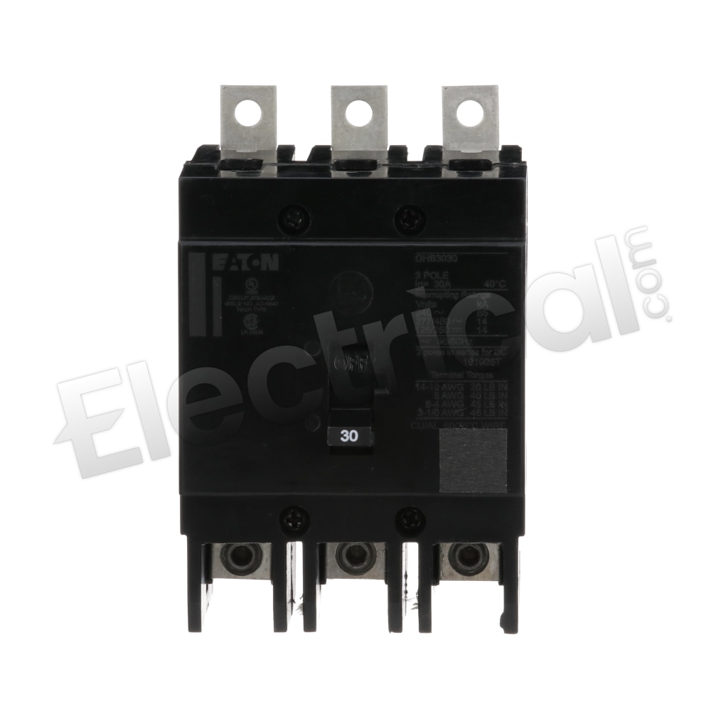 Eaton Westinghouse GHB3030 Molded Case Circuit Breaker