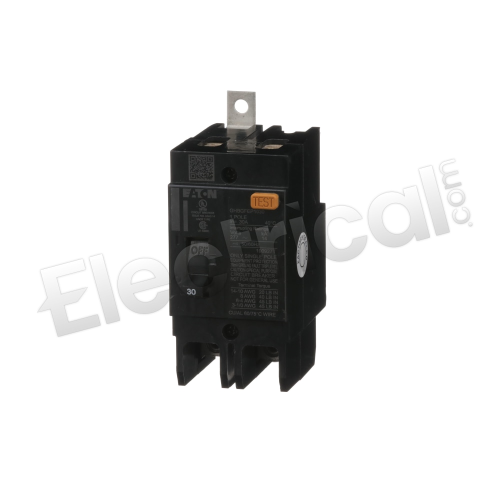 Eaton Westinghouse GHBGFEP1030 Molded Case Circuit Breaker