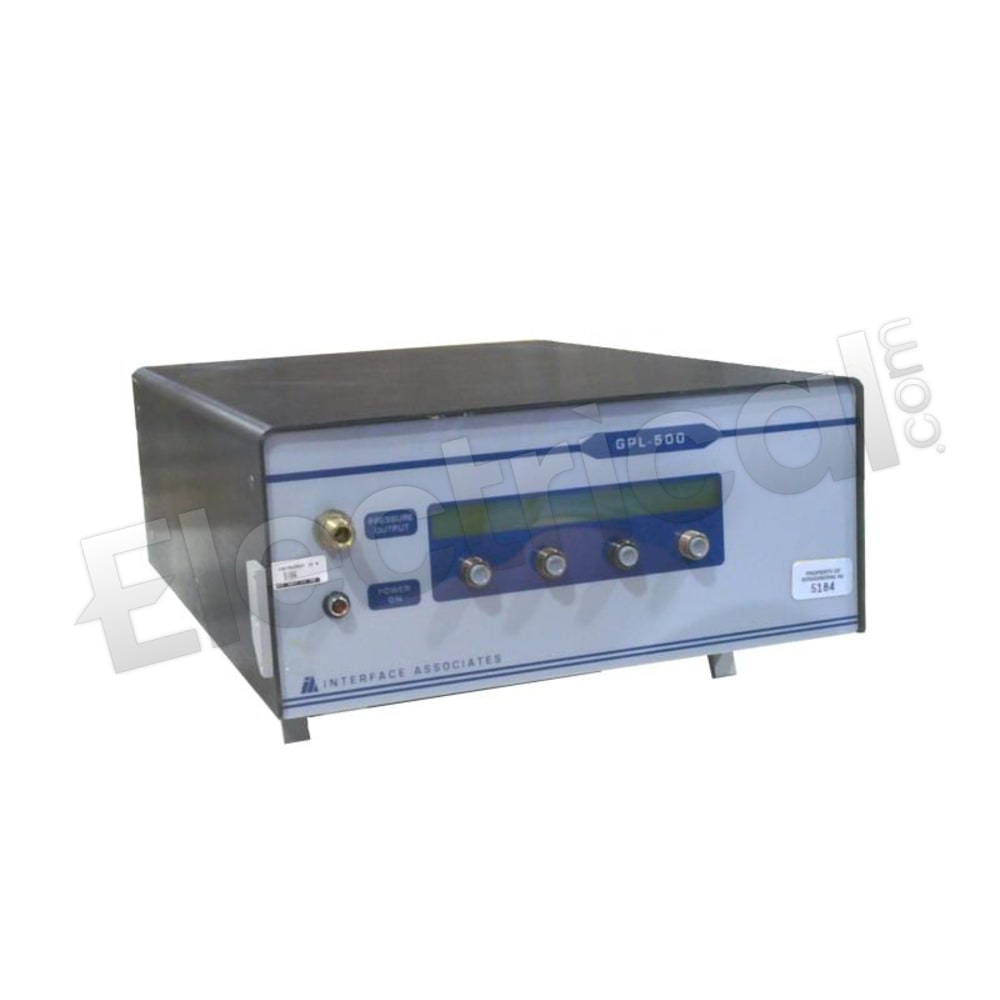 GPL-500 Interface Associates Gas Analyzer Test Equipment