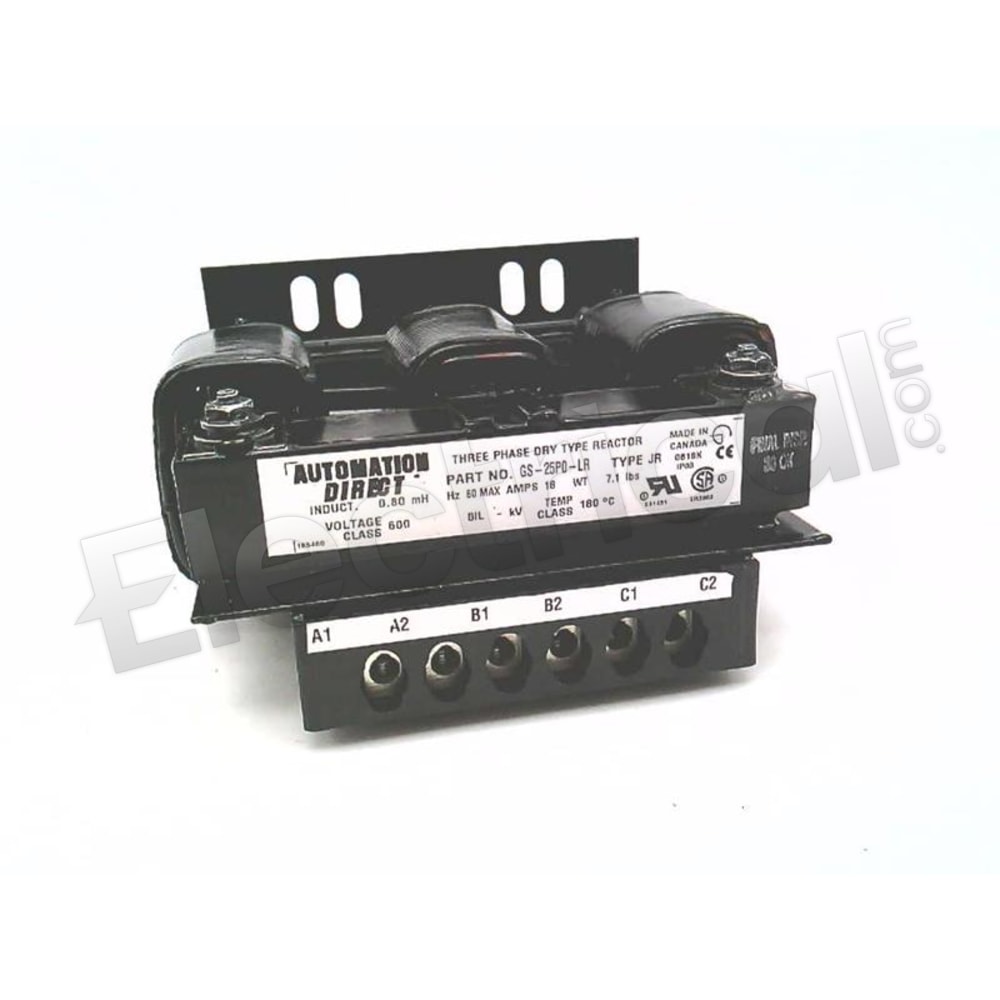 Automation Direct GS-25PO-LR Line Reactor Transformer