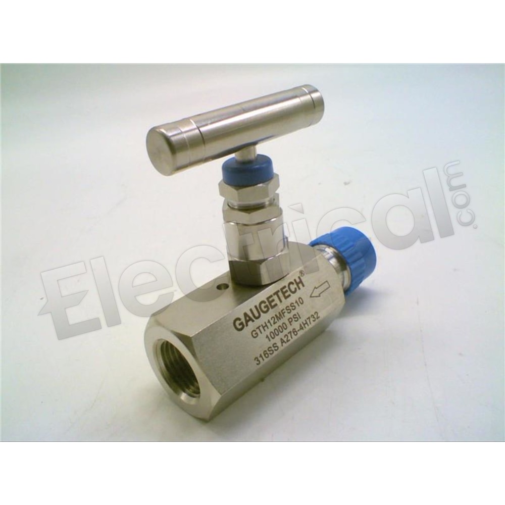 Gaugetech GTH12MFSS10 Needle Valve Valve
