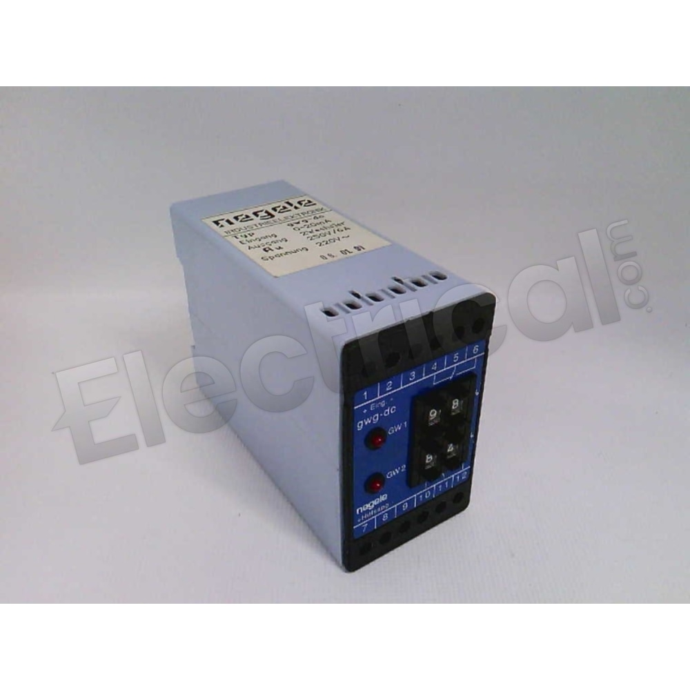 Negele GWG-DC-220VAC Safety Relay Relay