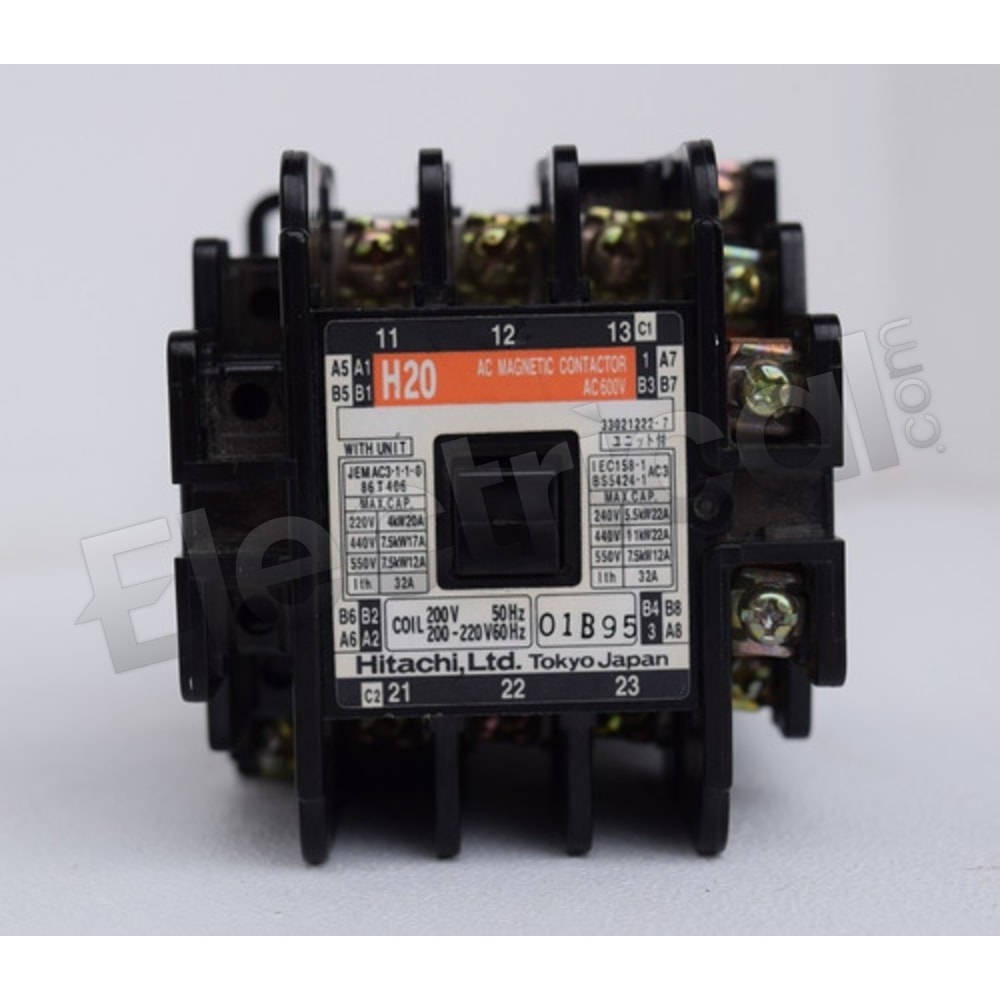 Hitachi H20-100-110V Contactor Motor Control