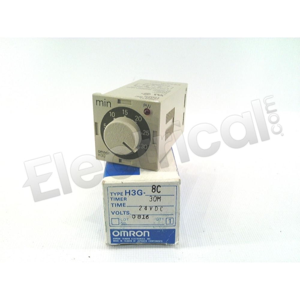 Omron H3G-8C DC24-30M Timer & Counter Automation