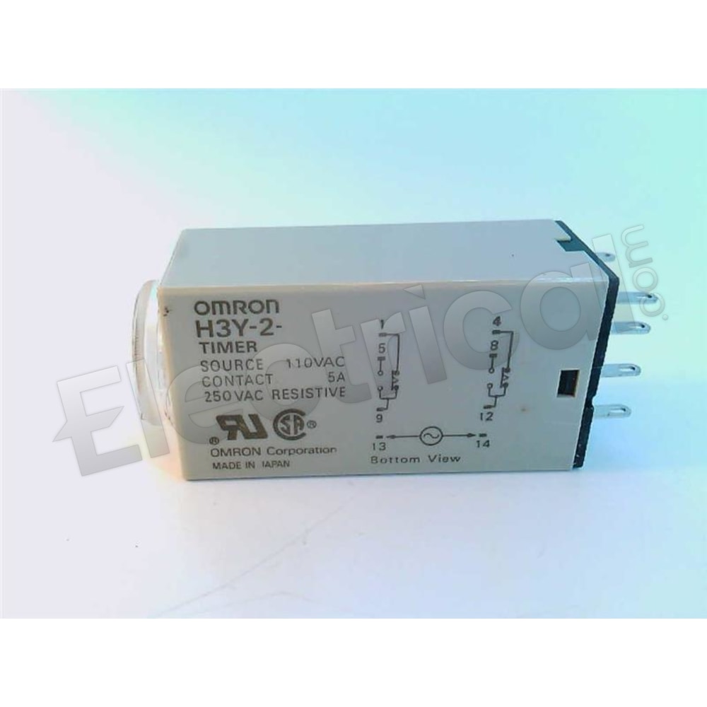 Omron H3Y-2-AC110-10S Timer & Counter Automation