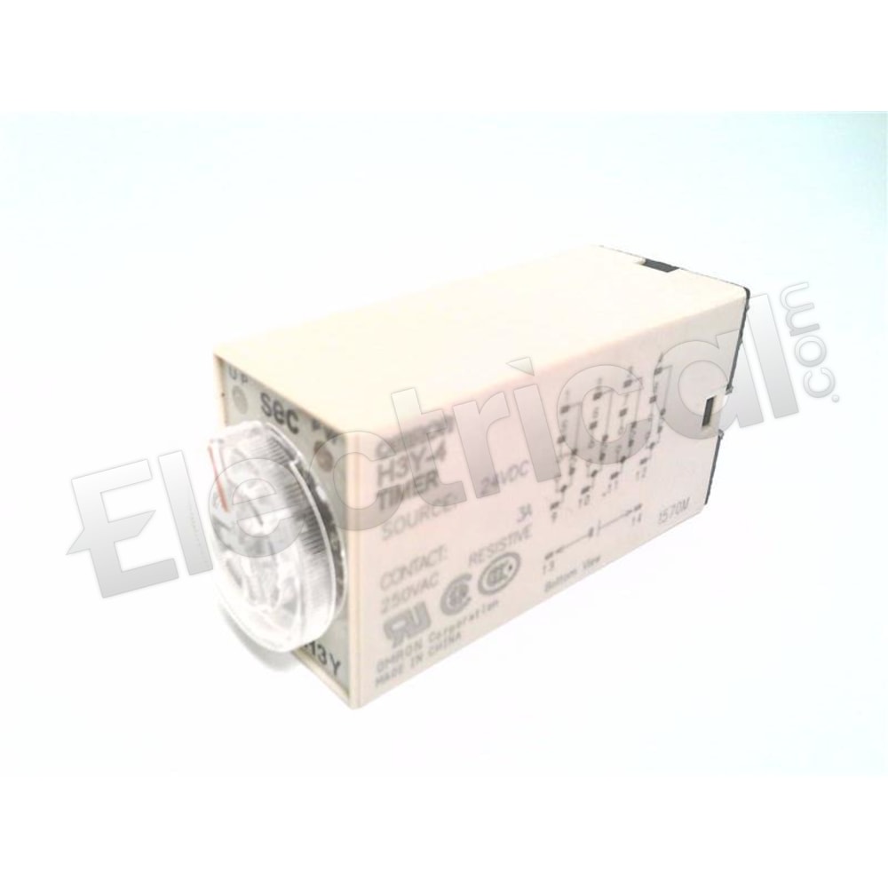 Omron H3Y-4-24VDC-10S Timer & Counter Automation