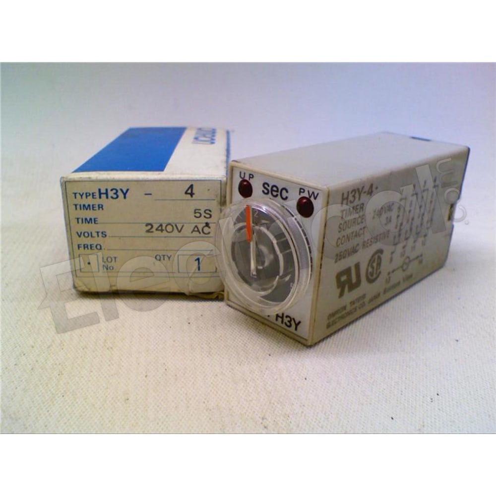 Omron H3Y-4-AC240-5S Timer & Counter Automation