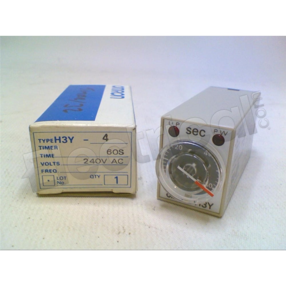 Omron H3Y-4-AC240-60S Timer & Counter Automation