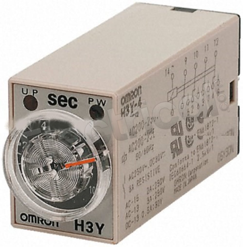 Omron H3Y-4-DC12-60S Timer & Counter Automation