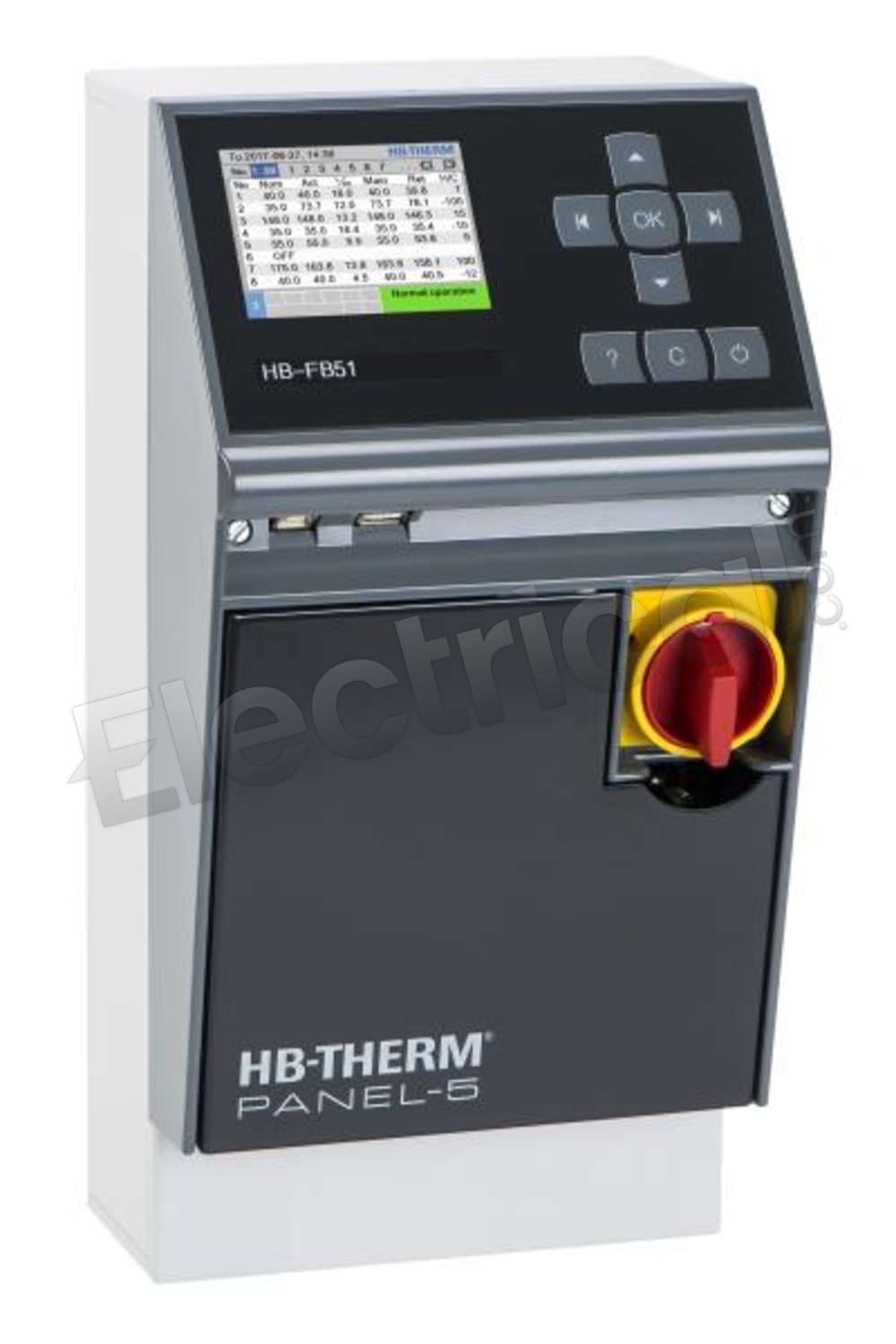 HB-FB51-PANEL-5 HB-Therm Electronic Thermostat Automation