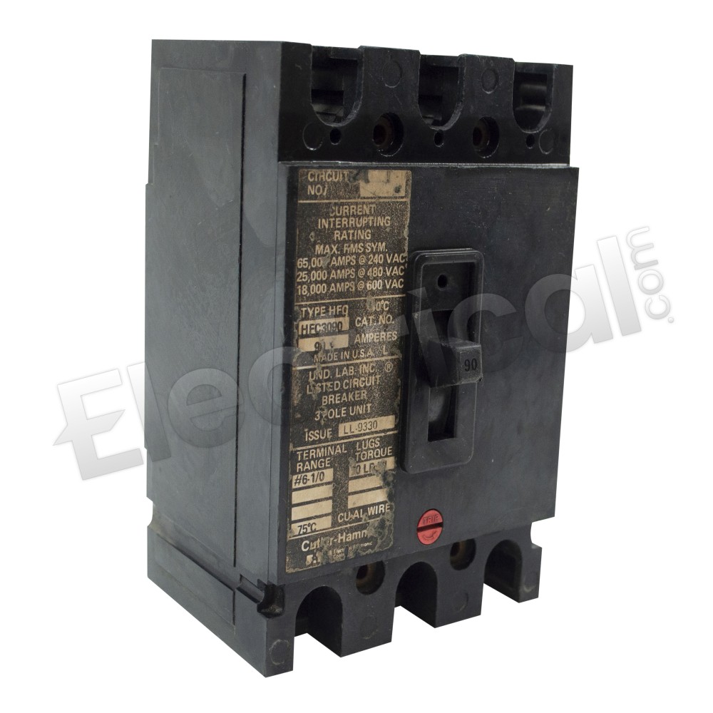 Cutler Hammer HFC3090 Molded Case Circuit Breaker