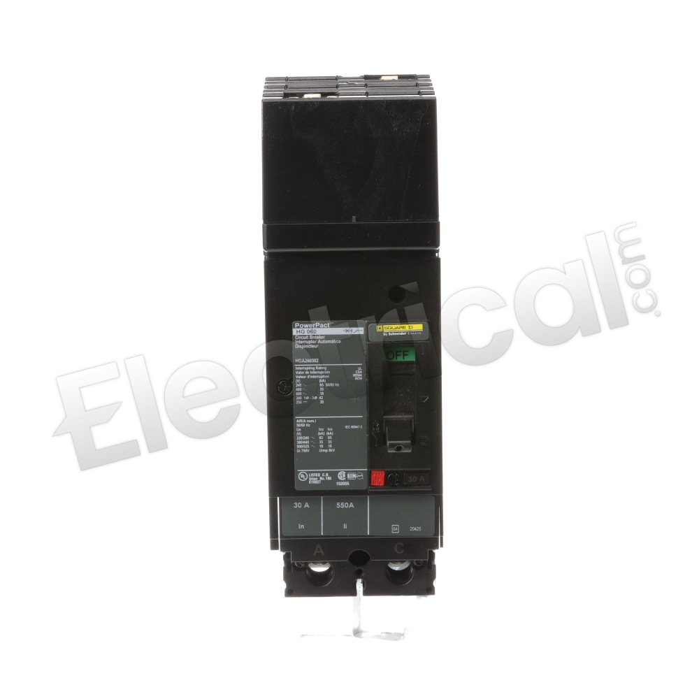 Square D HGA260302AABEUJ Molded Case Circuit Breaker