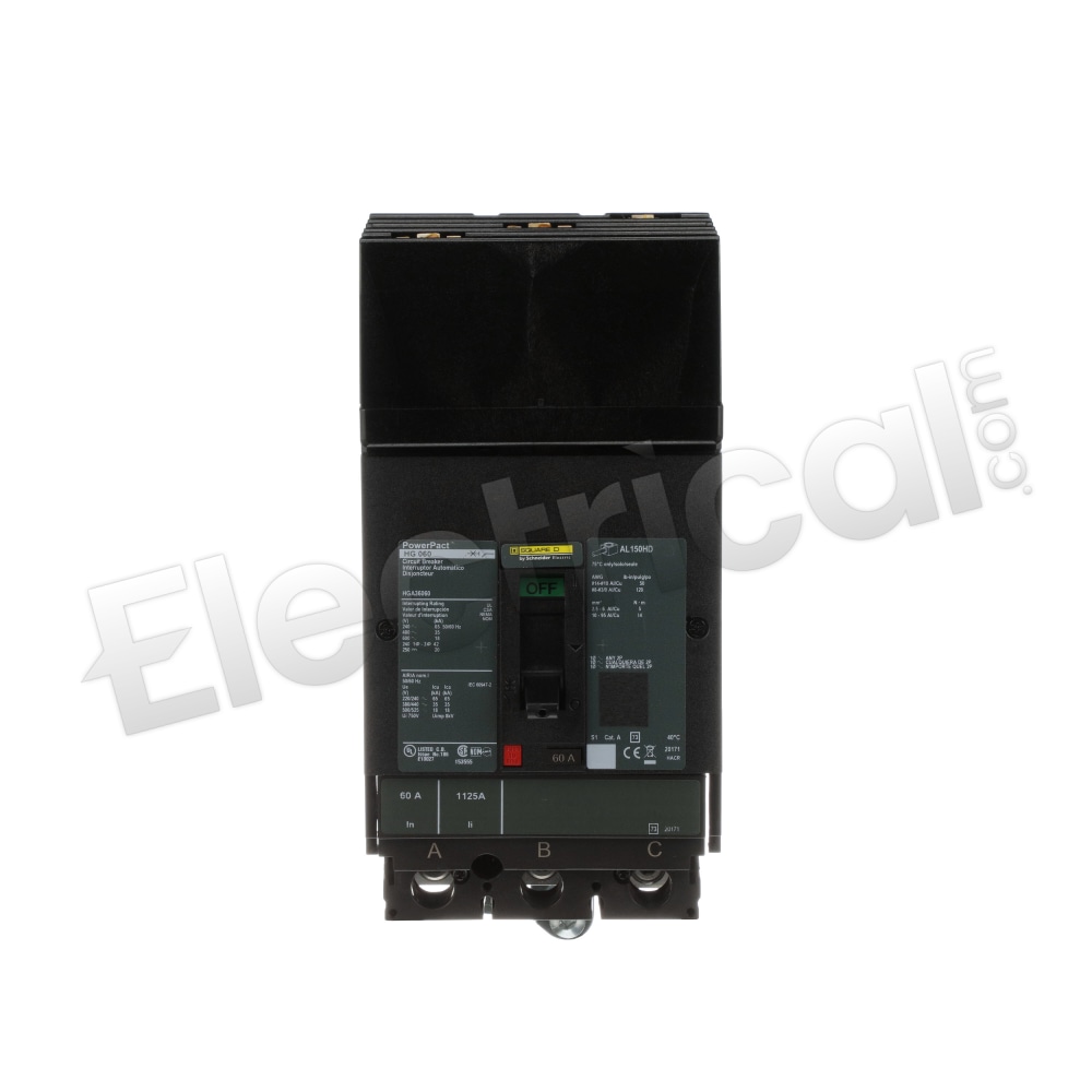 Square D HGA36030 Molded Case Circuit Breaker