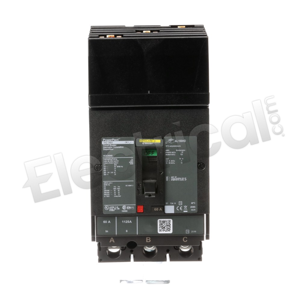 Schneider Electric Square D HGA36060 Molded Case Circuit Breaker