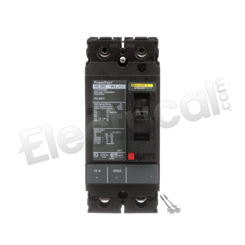 Square D HGL26015AEBCUO Molded Case Circuit Breaker