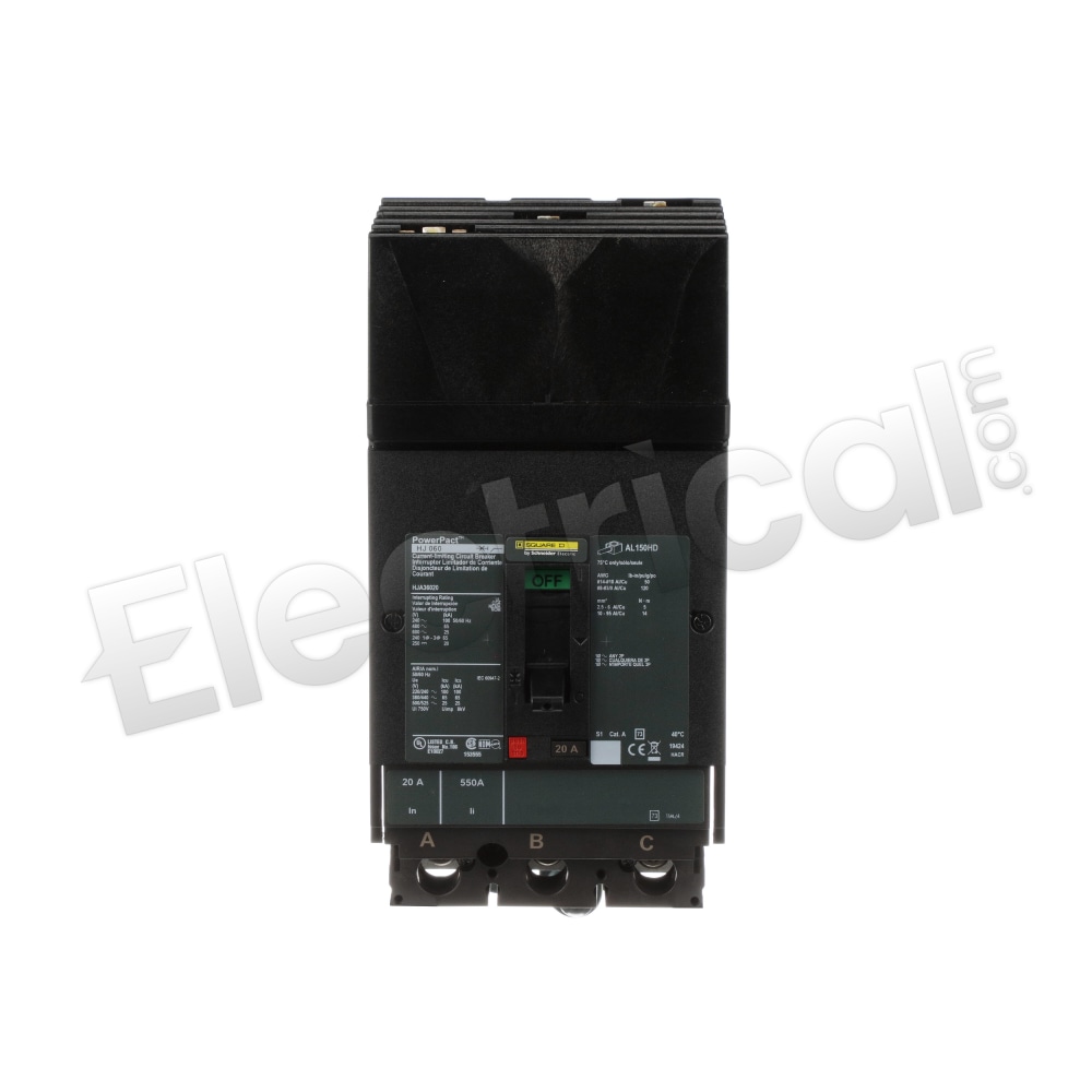 Square D HJA36020 Molded Case Circuit Breaker