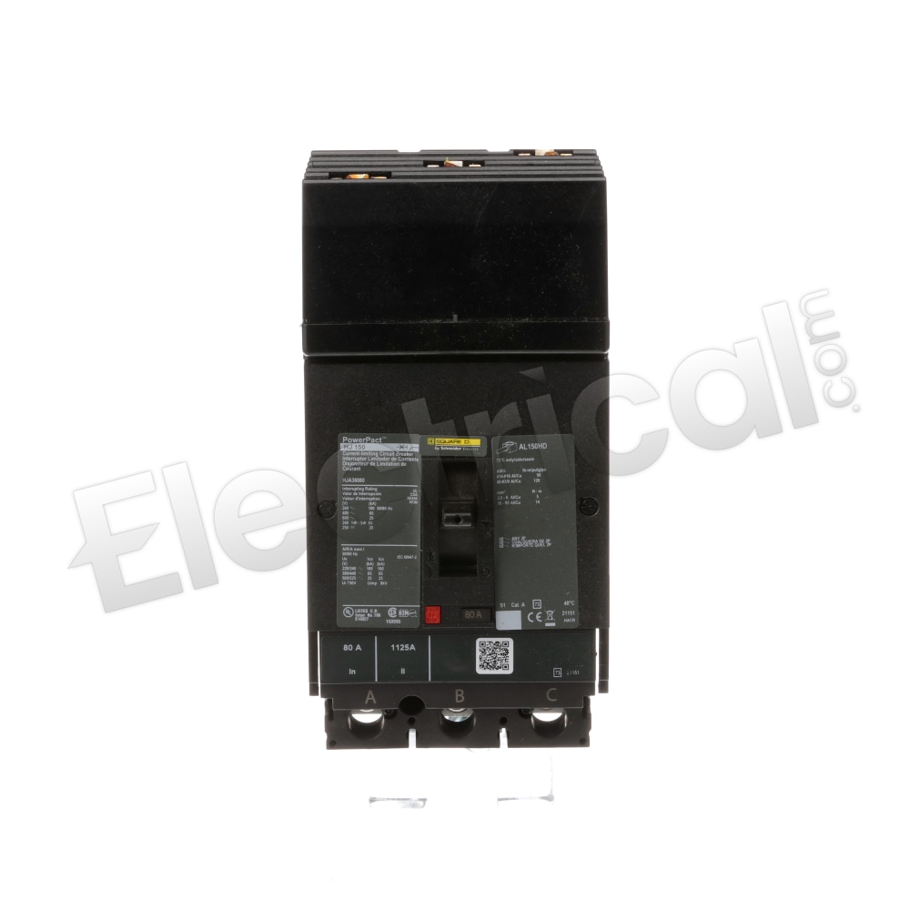 Square D HJA36080 Molded Case Circuit Breaker