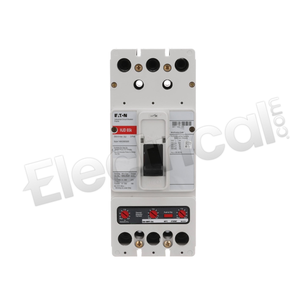 Cutler Hammer Eaton JD3100 Molded Case Circuit Breaker