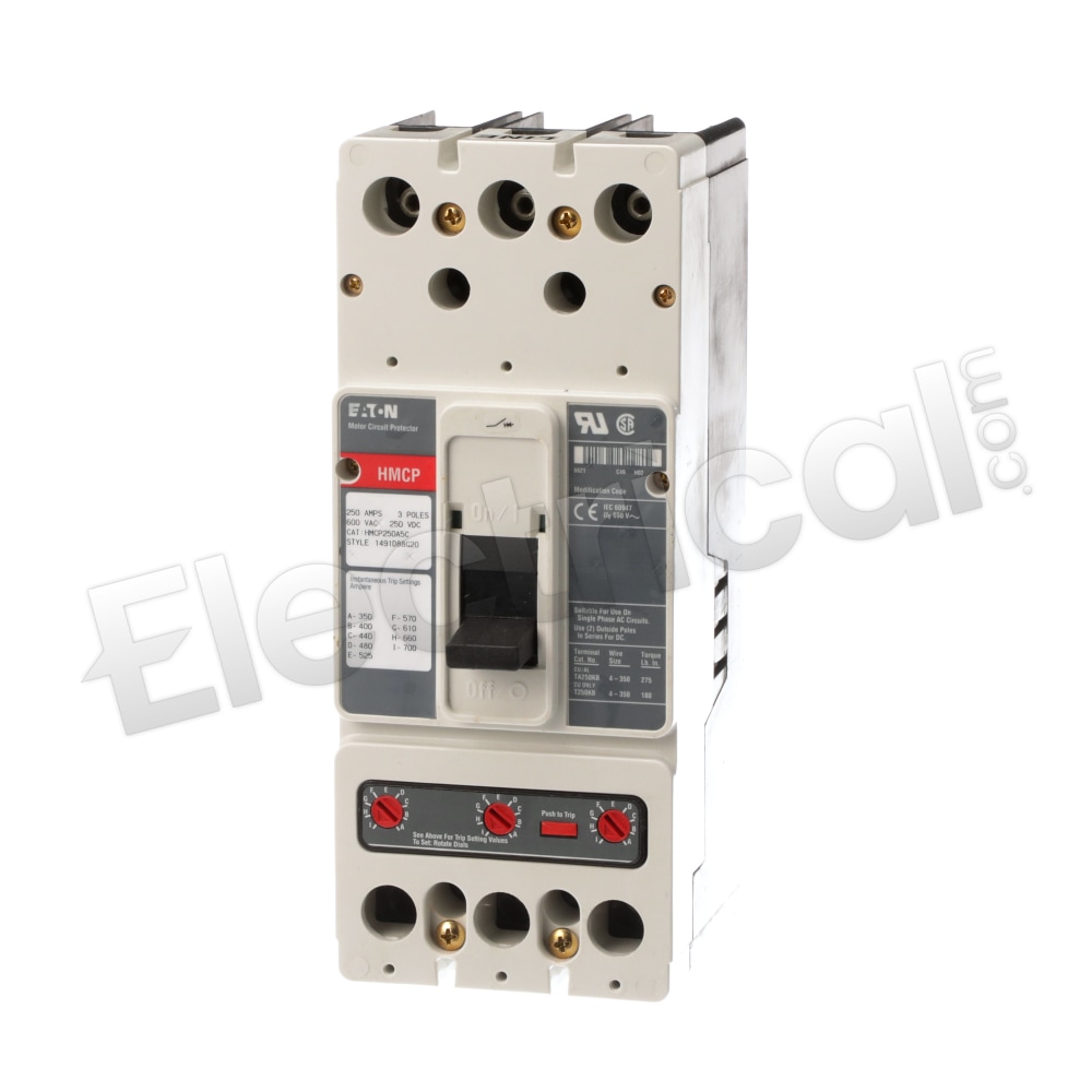 HMCP250W5C | Eaton Molded Case Circuit Breaker