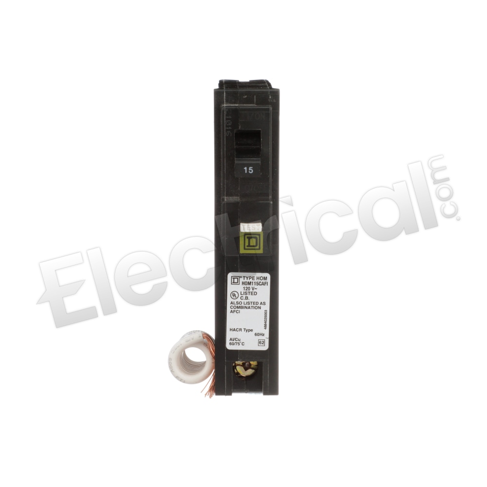 Square D HOM115CAFI Molded Case Circuit Breaker
