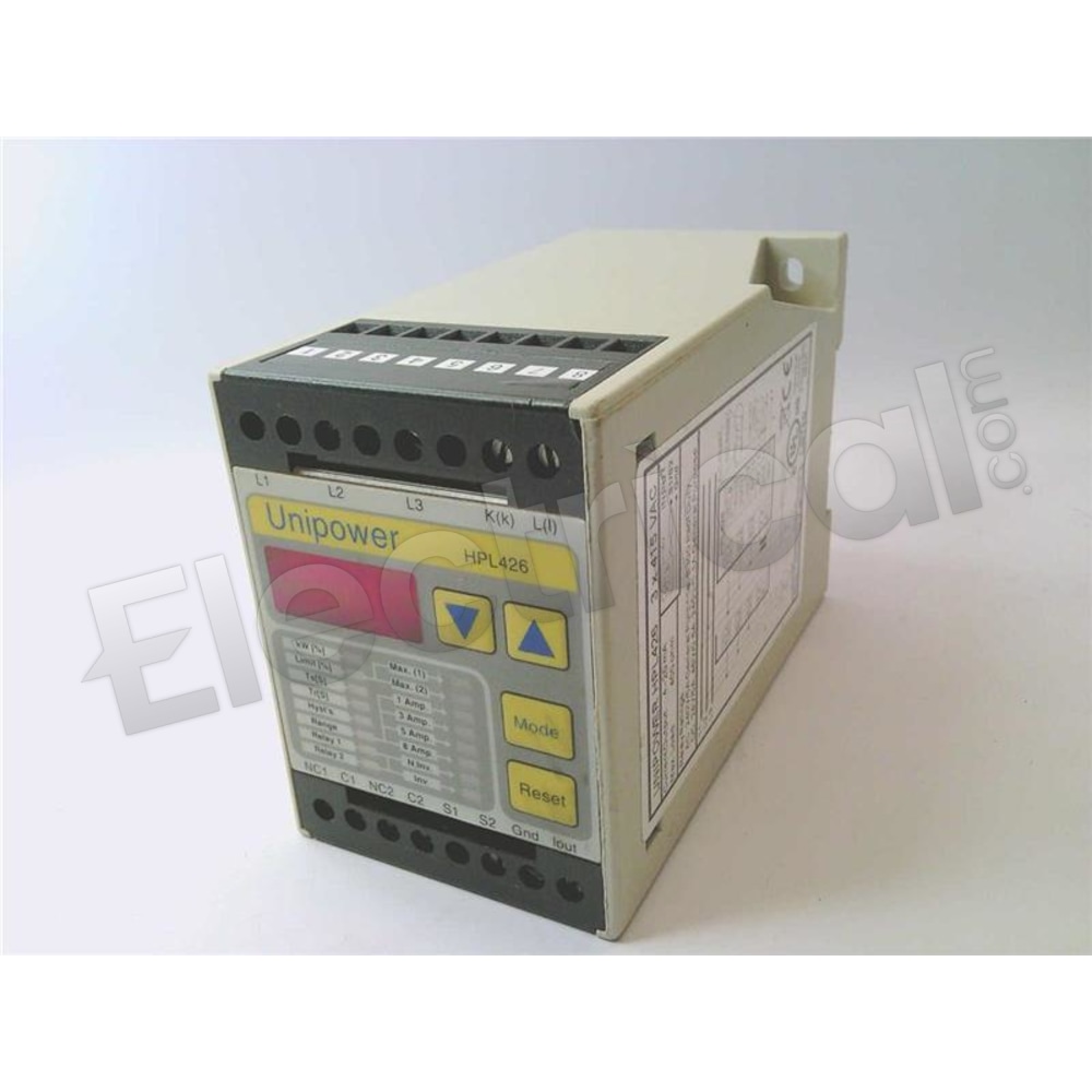 Unipower HPL426 Signal Conditioner/Transmitter Automation