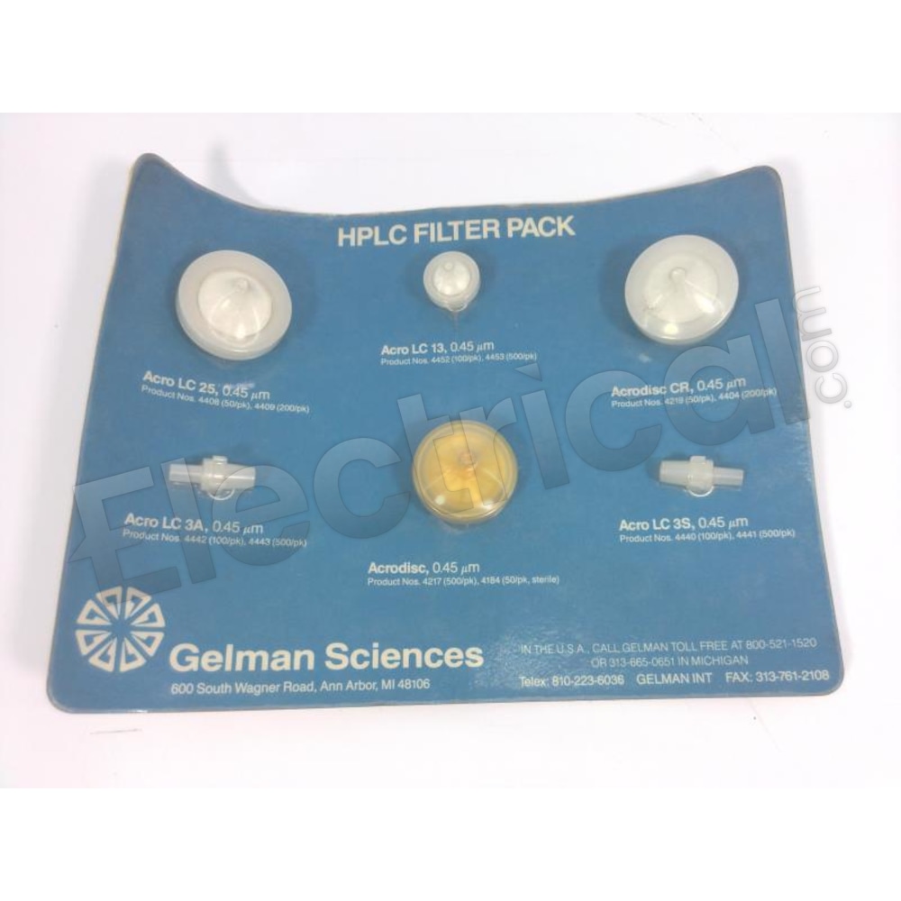 Gelman Sciences Inc HPLC-FILTER-PACK Filter/Dryer HVAC