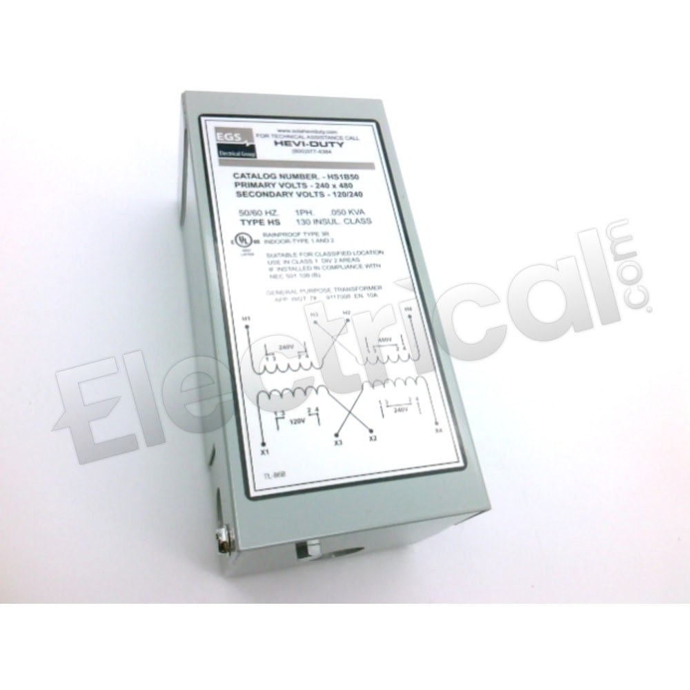 Emerson HS1B50 Control Power Transformer