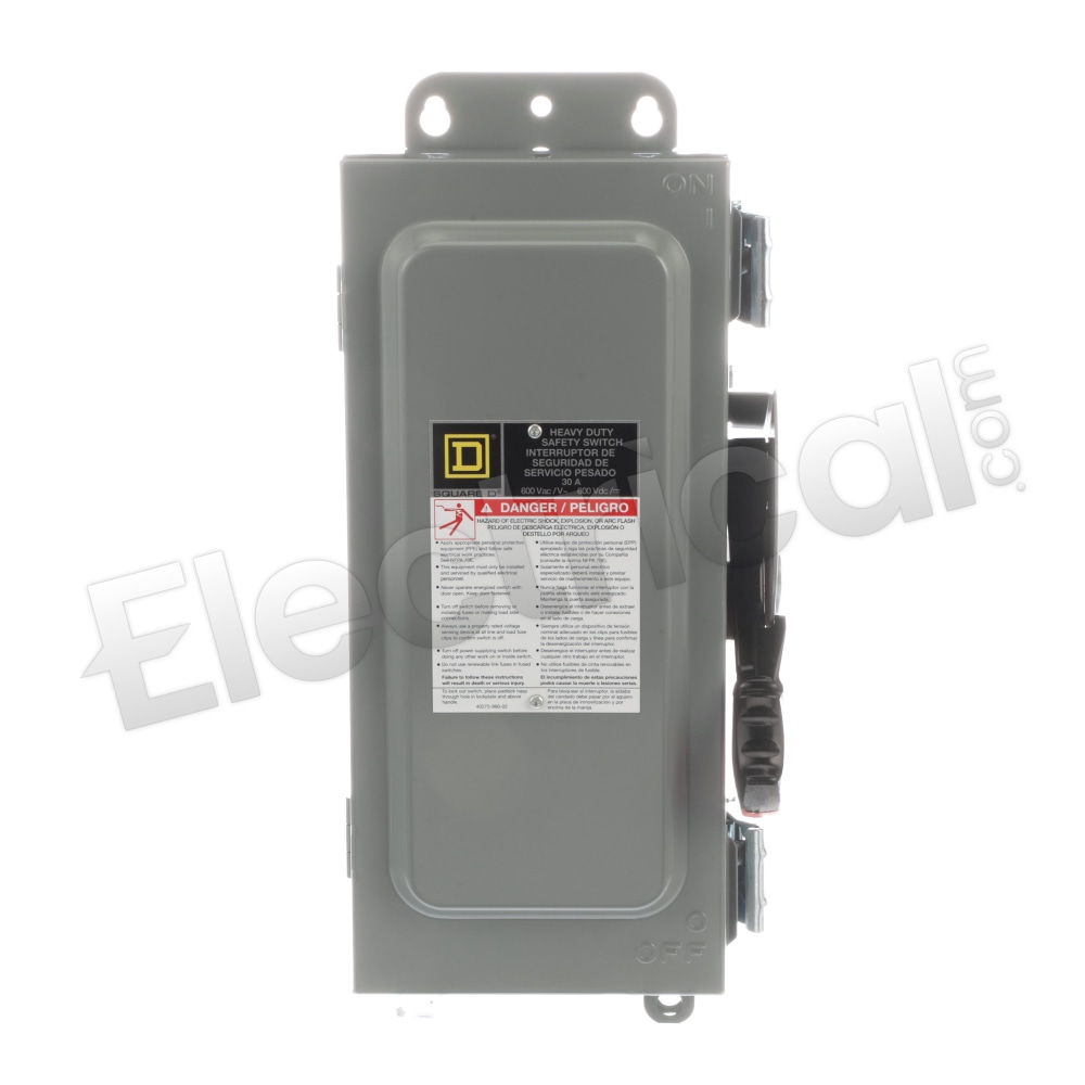 Square D HU361AWK Disconnect Switch